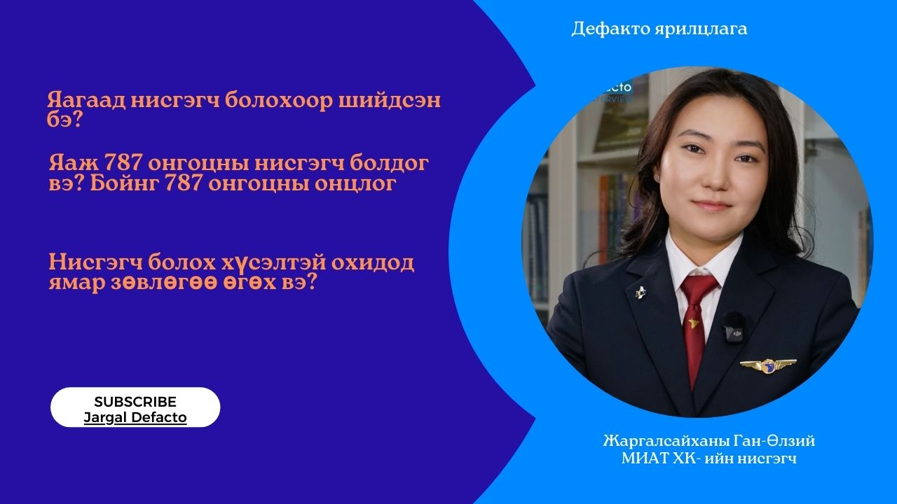 Жаргалсайханы Ган-Өлзий (Gan-Ulzii Jargalsaikhan) – Jargal Defacto